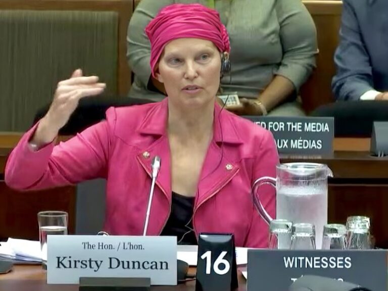 Kirsty Duncan: While a cancer diagnosis is overwhelming, my focus ...