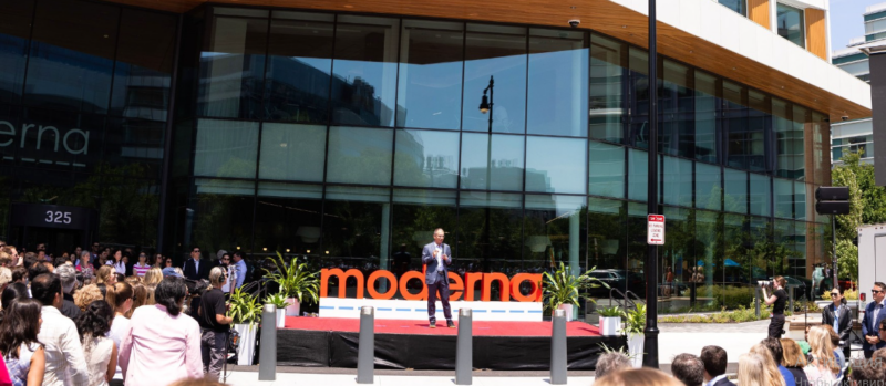 Moderna's opening a state-of-the-art global headquarters in Cambridge ...