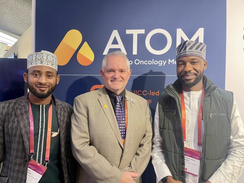 Mukhtasar Malcolm Alkali: Honored to meet Dan Milner at WCC - OncoDaily