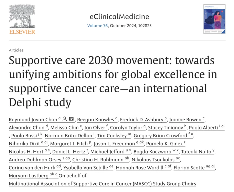 Paola Alberti: Grateful to be part of MASCC’s supportive care 2030 ...