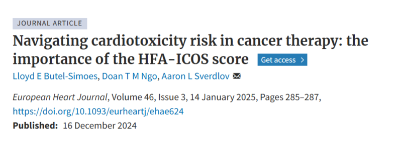 Aaron Sverdlov: Navigating Cardiotoxicity Risk in Cancer Therapy - The ...