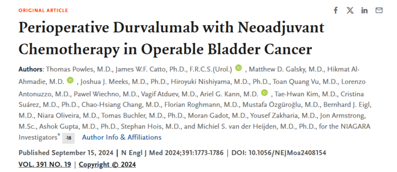 Perioperative Durvalumab with Neoadjuvant Chemotherapy in Operable ...