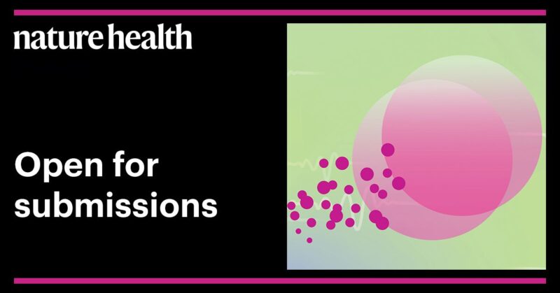 Ben Johnson: Nature Health is now open for submissions! - OncoDaily