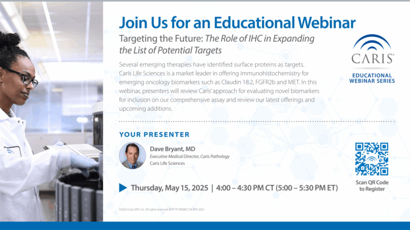 Matthew Oberley: Educational Webinar on the Role of IHC in Expanding ...