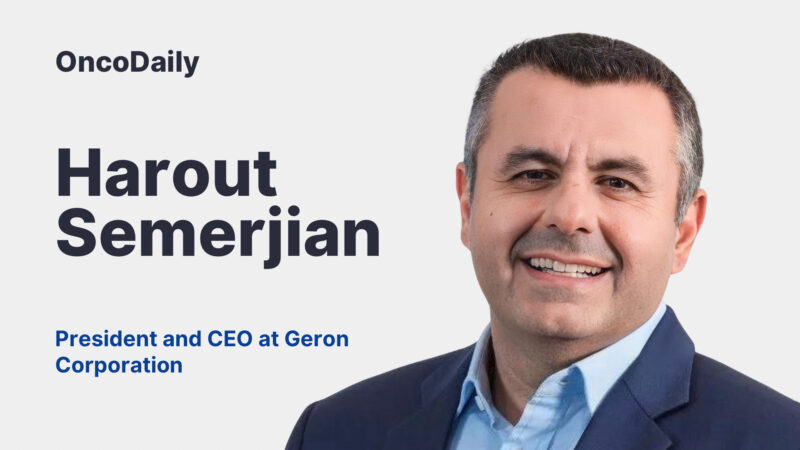 Harout Semerjian: A Visionary Leader Steering Geron Toward a New Era in ...