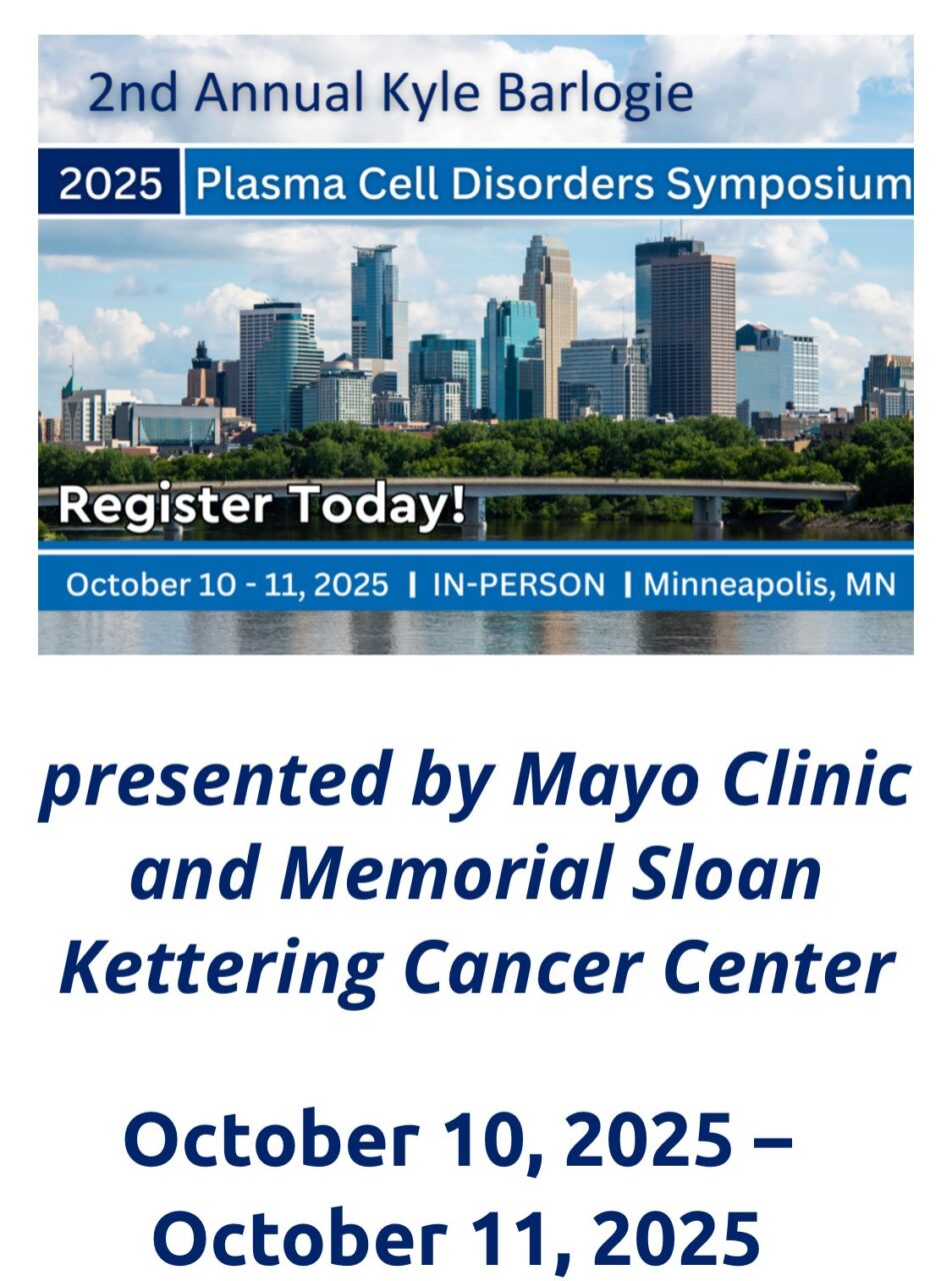 Vincent Rajkumar: The 2nd Annual Kyle Barlogie Plasma Cell Disorders ...