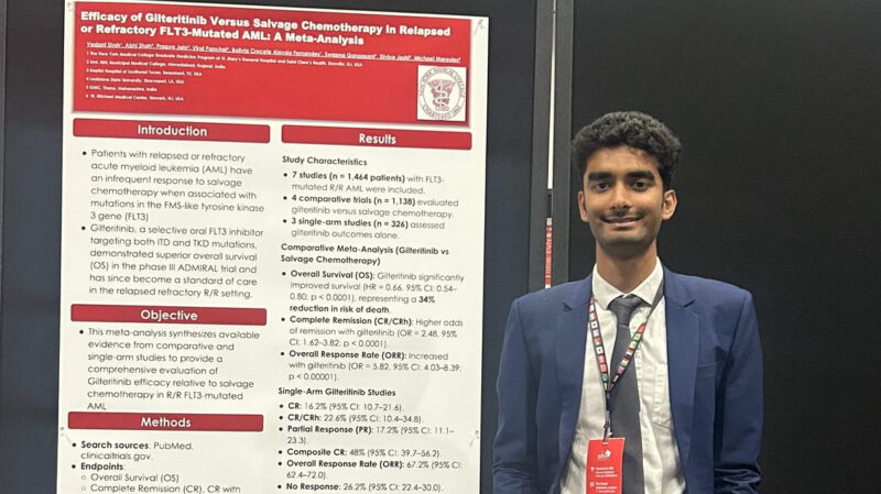 Vedant Shah: Honored to Present Our Work at SOHO2025 - OncoDaily