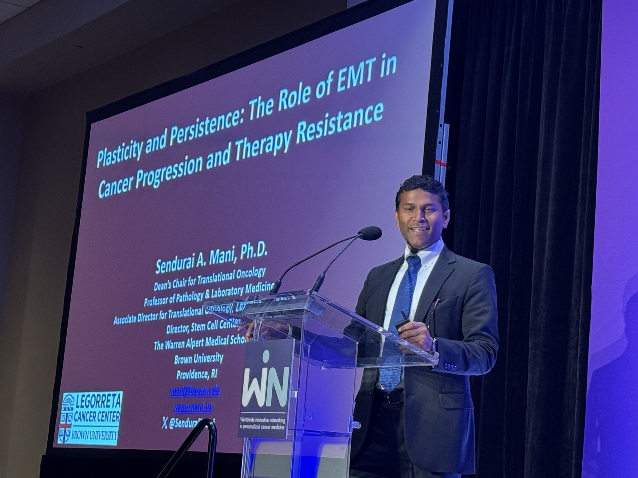 Sendurai Mani: Inspiring Meeting on Precision Oncology - Organized by ...