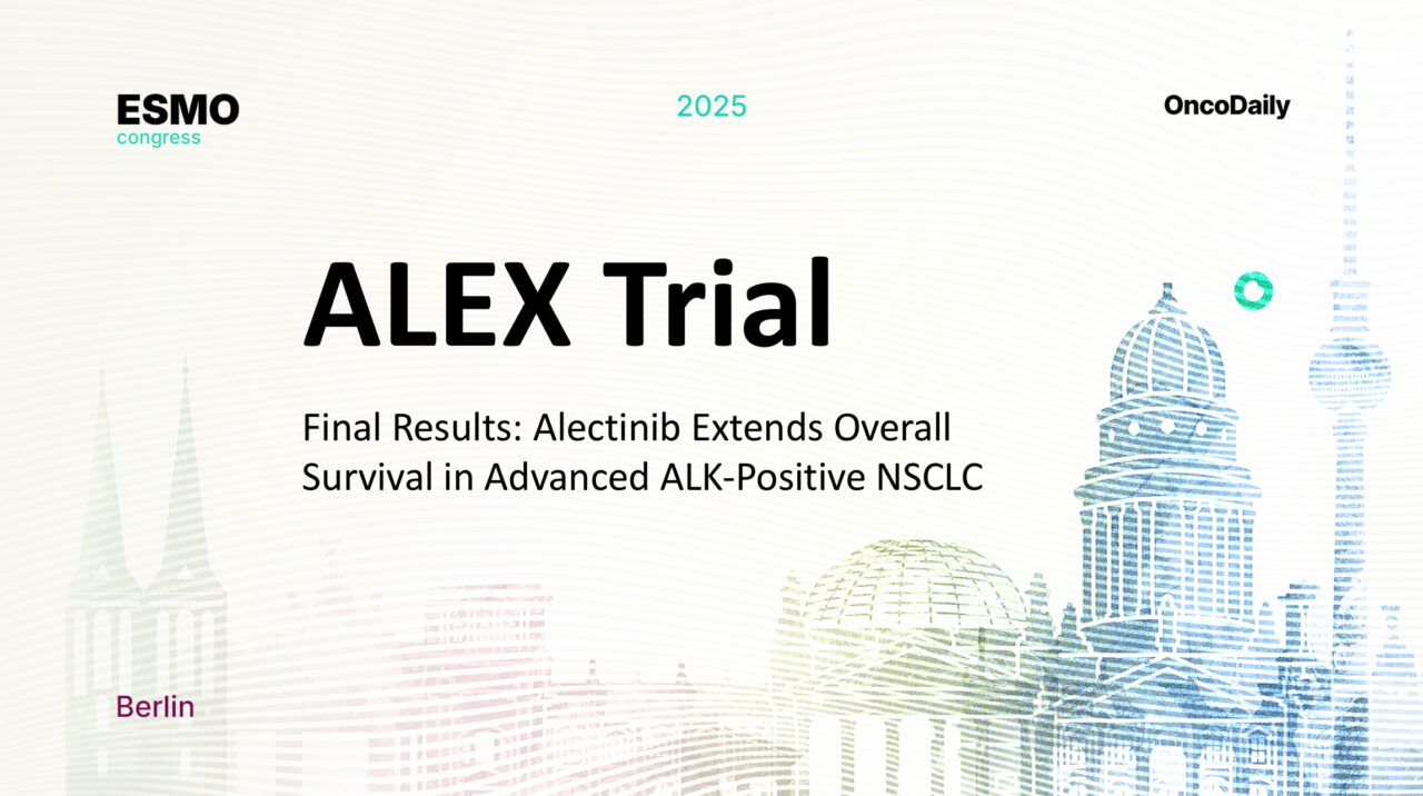 ALEX Trial Final Results at ESMO 2025: Alectinib Demonstrates Durable ...