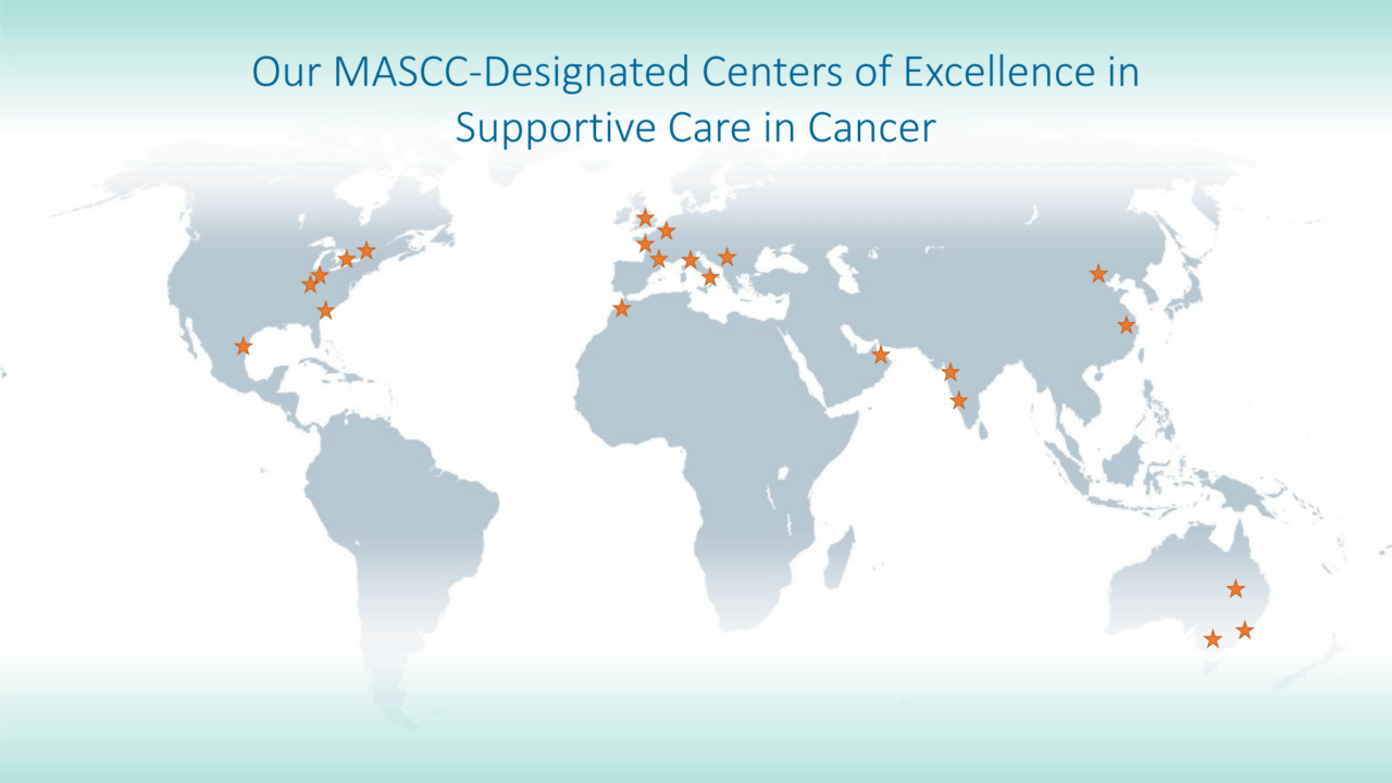 Newest MASCC-Designated Center of Excellence in Supportive Care in ...