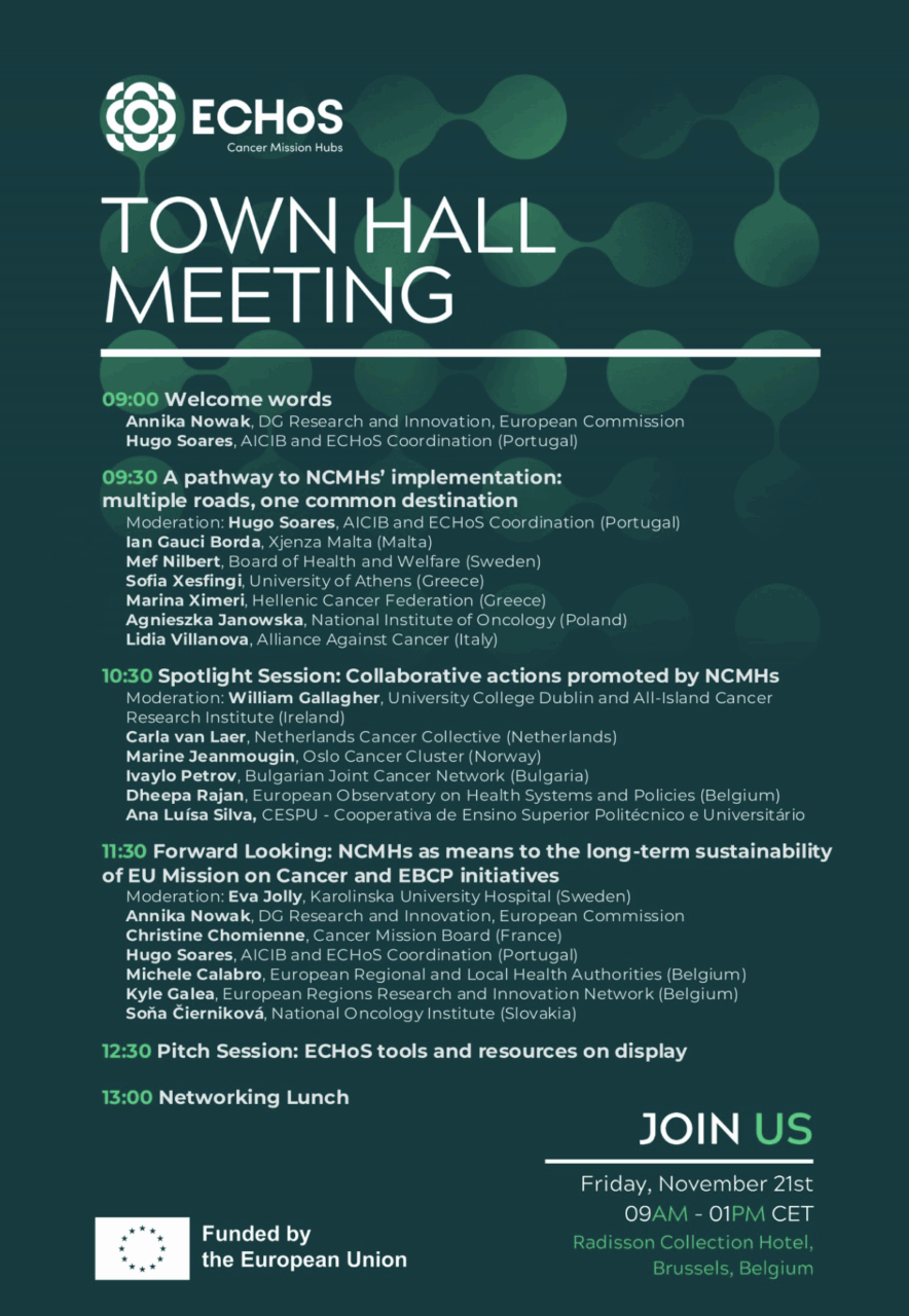 Collaborative Discussion on Europe’s Cancer Policy Future at ECHoS Town ...